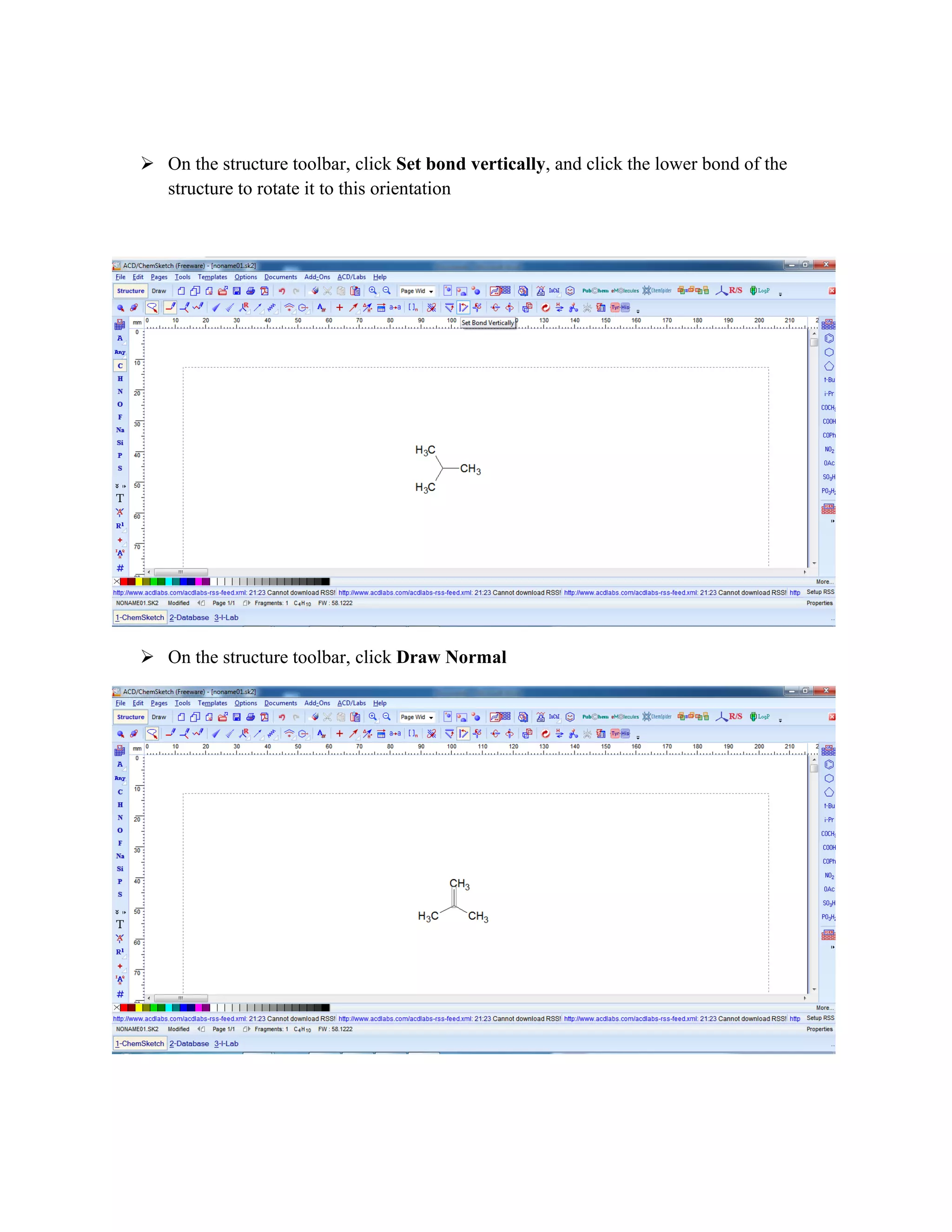 Chemsketch tutorial | PDF