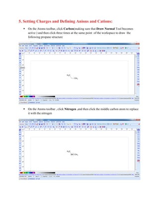 Chemsketch tutorial | PDF
