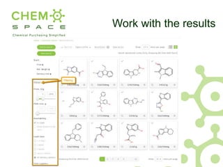 ChemSpace users manual | PPTX