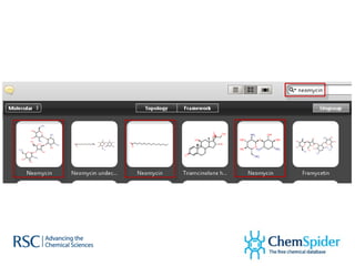 Chem spider as a chemical term resolver | PPT