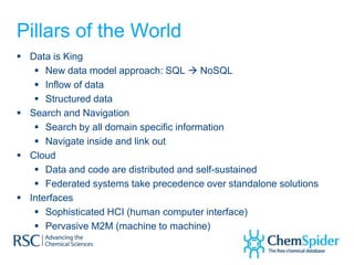 ChemSpider compound database as one of the pillars of a semantic web for … | PPTX