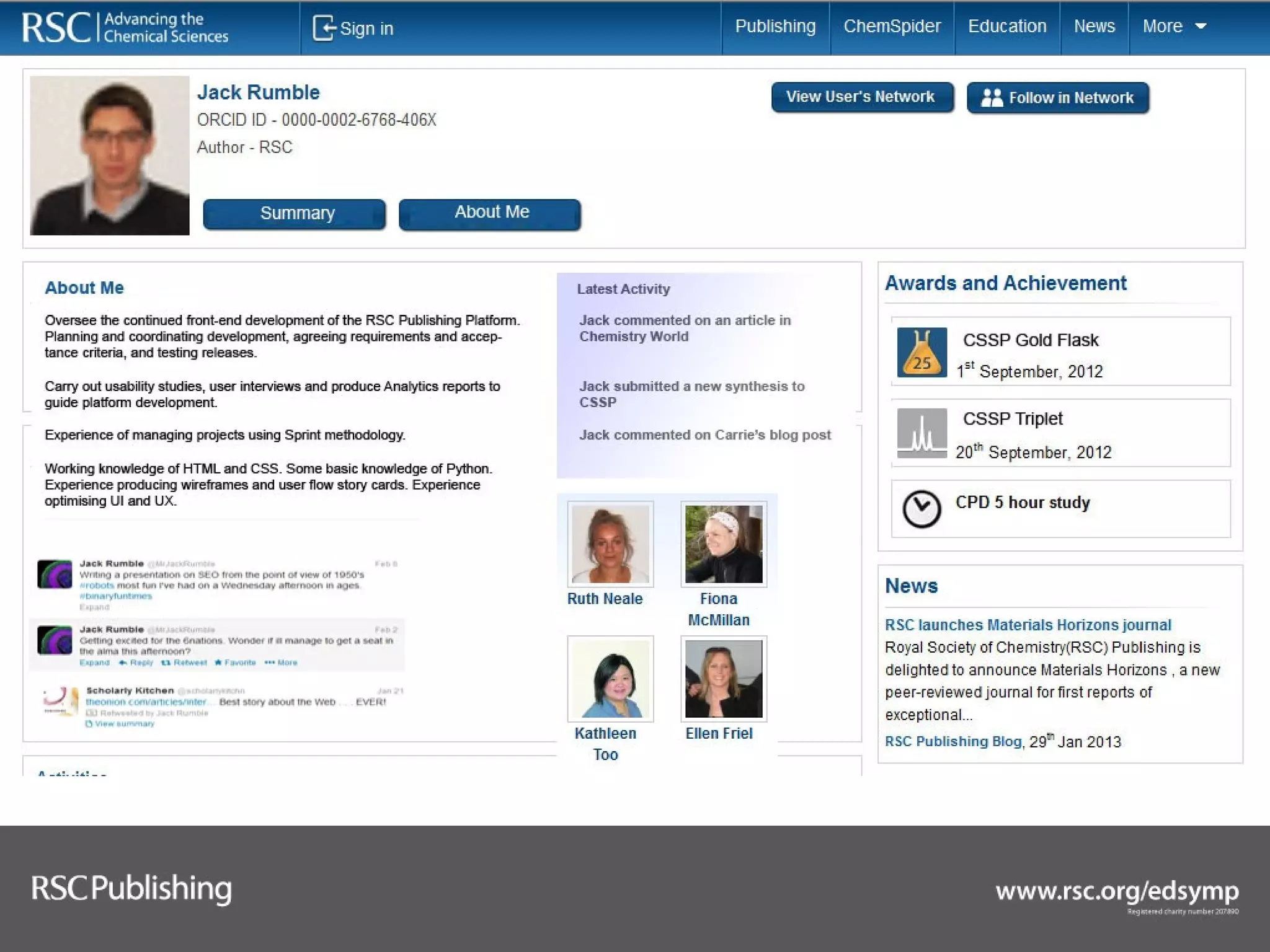 ChemSpider – disseminating data and enabling an abundance of chemistry ...
