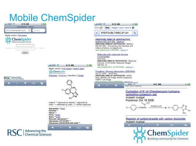 ChemSpider Overview Presentation at Special Libraries Association | PPT