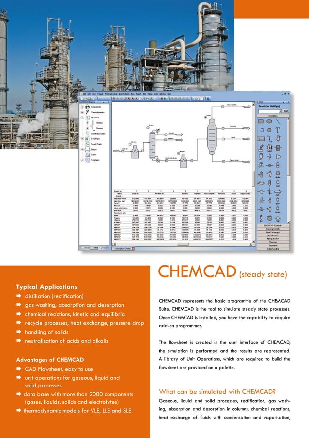 Simulador de processos CHEMCAD | PDF