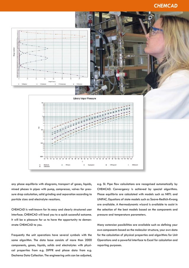 Simulador de processos CHEMCAD | PDF