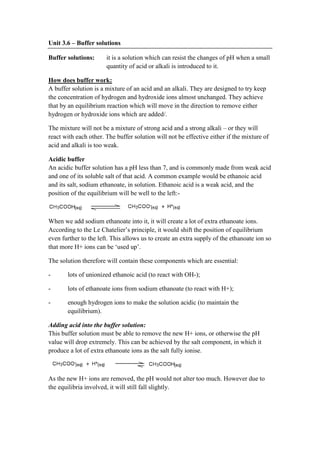 A2 Chemistry Unit 4 | PDF