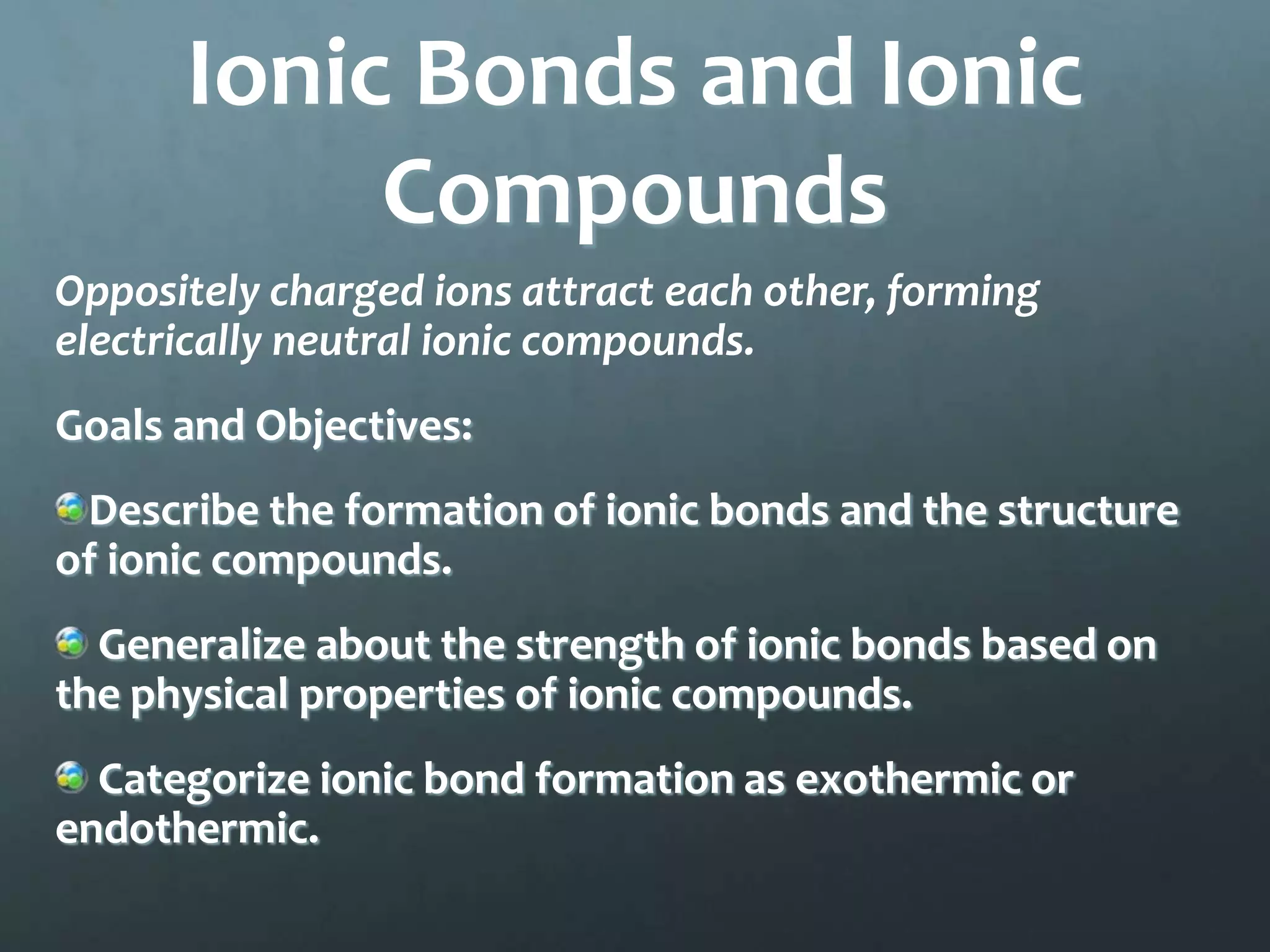 Chem unit 6 presentation | PPTX | Chemistry | Science