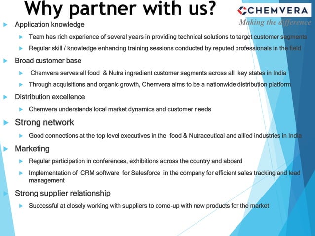 Chemvera company profile & product range www.chemvera.com 2020 | PPT