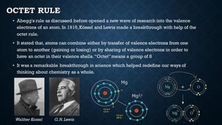 Octet Rule and its Limitations | PDF