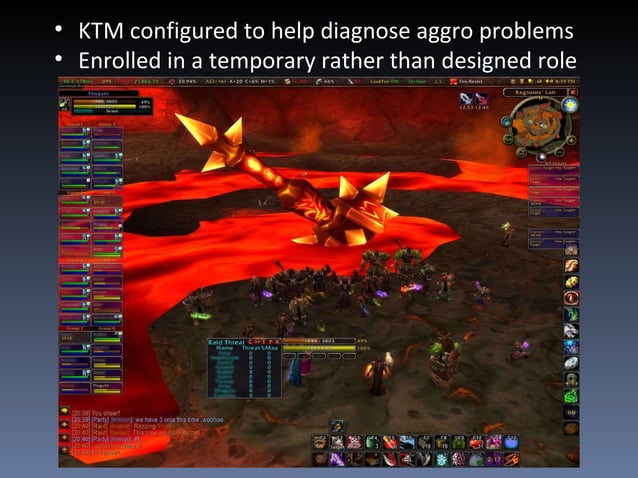 CSCL 2011: Enrollment of a New Actor to WoW Raiding | PPT