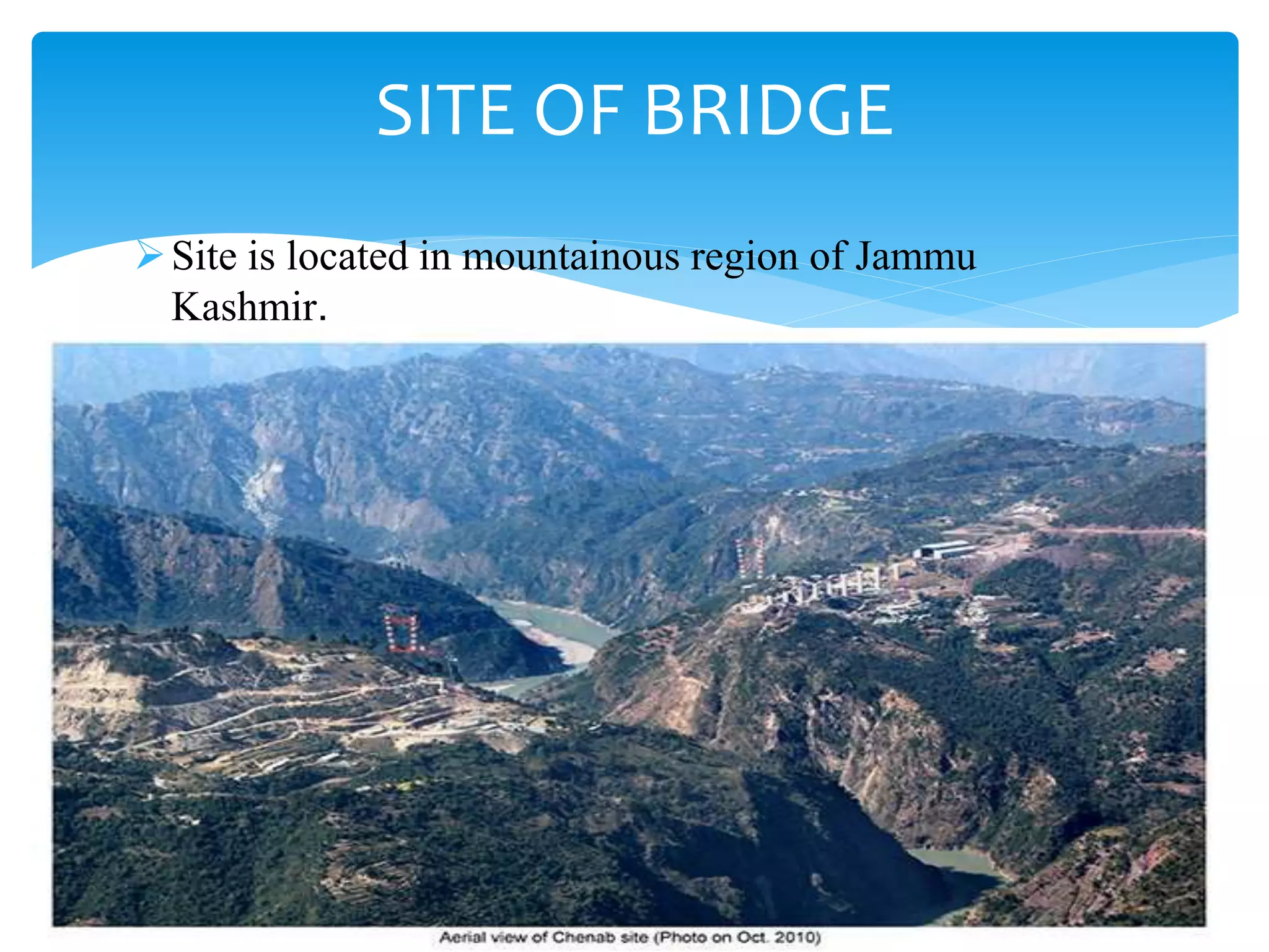Chenab bridge ppt | PPTX