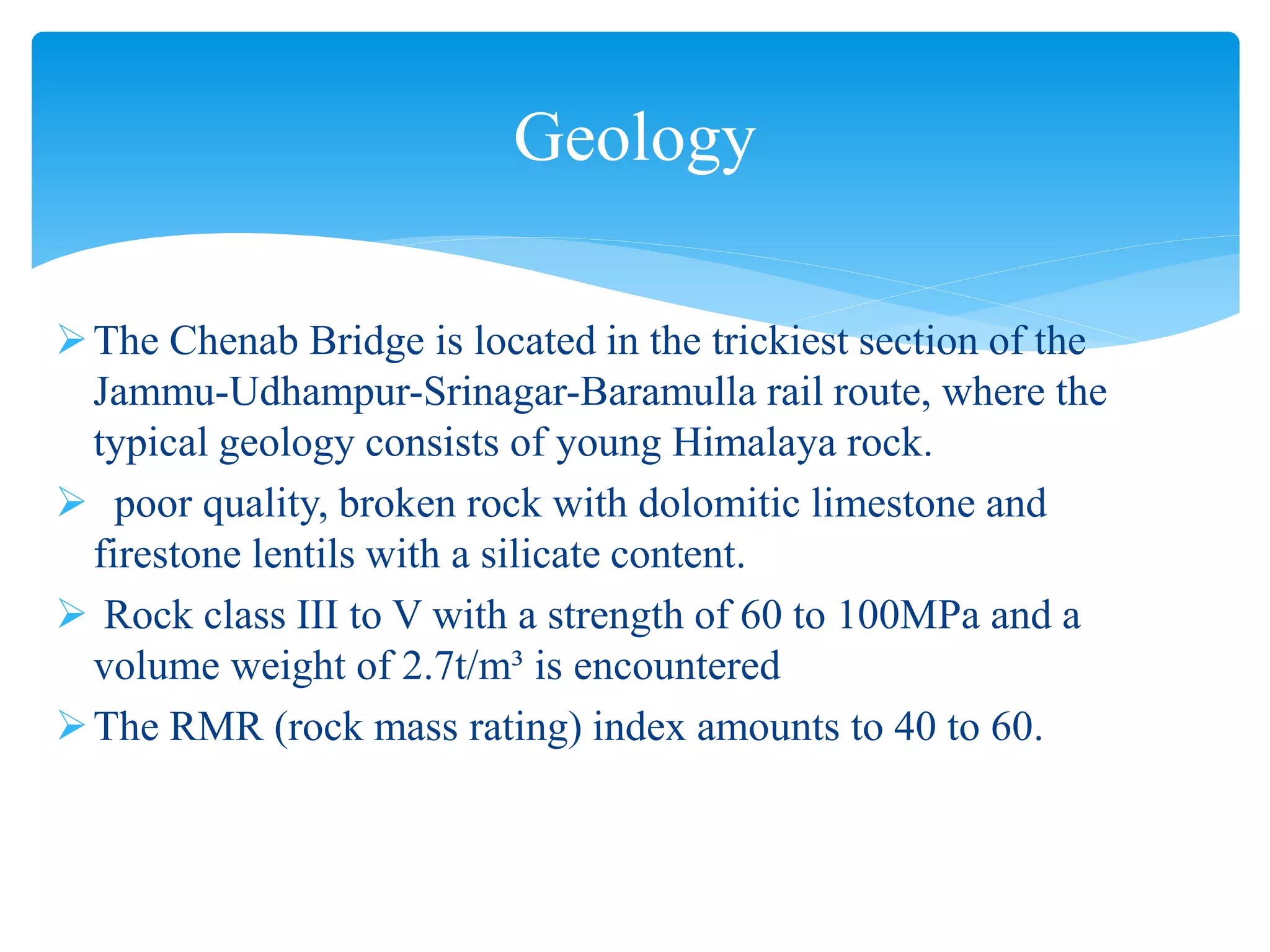 Chenab bridge ppt | PPTX