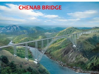 Chenab bridge ppt | PPTX