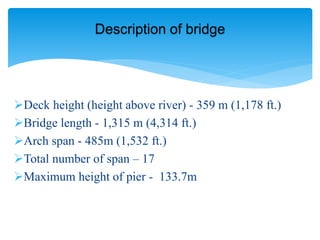 Chenab bridge ppt | PPTX