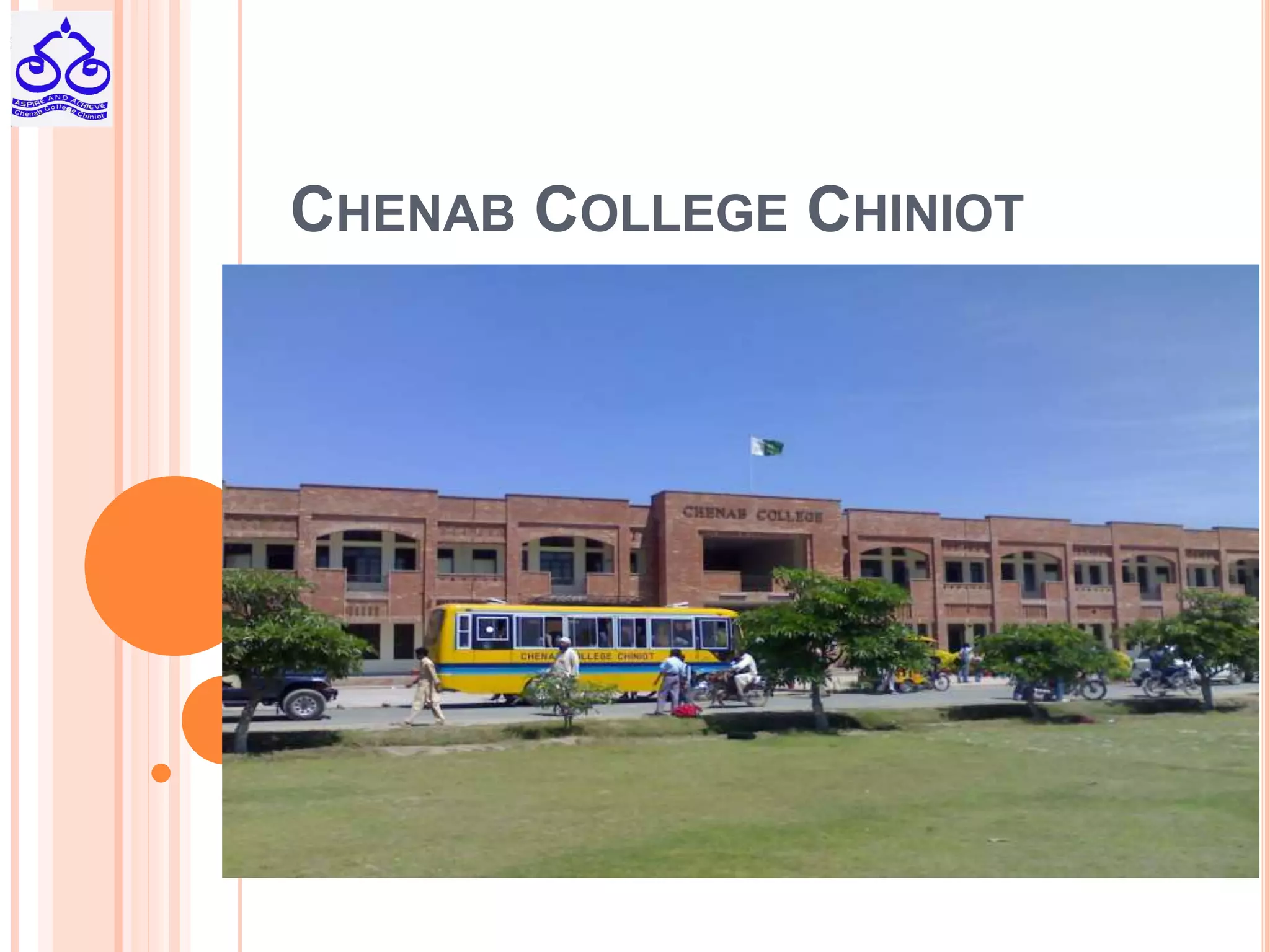 Chenab college chiniot | PPTX