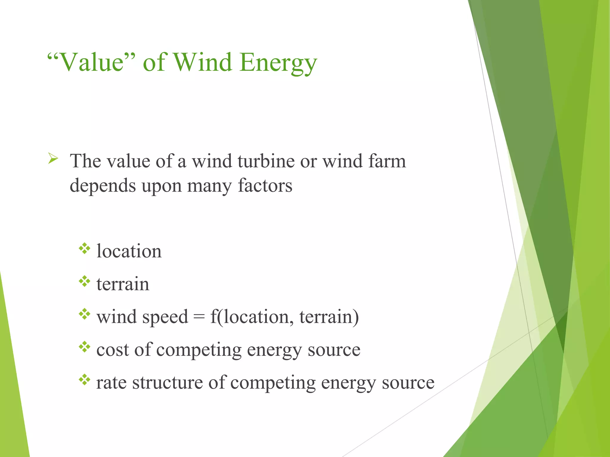 wind energy | PPT | Power and Energy Industry | Industries
