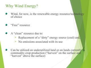 wind energy | PPT | Power and Energy Industry | Industries