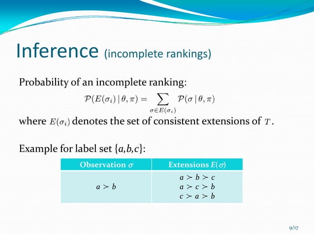 Decision tree and instance-based learning for label ranking | PPT