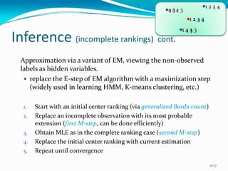 Decision tree and instance-based learning for label ranking | PPT