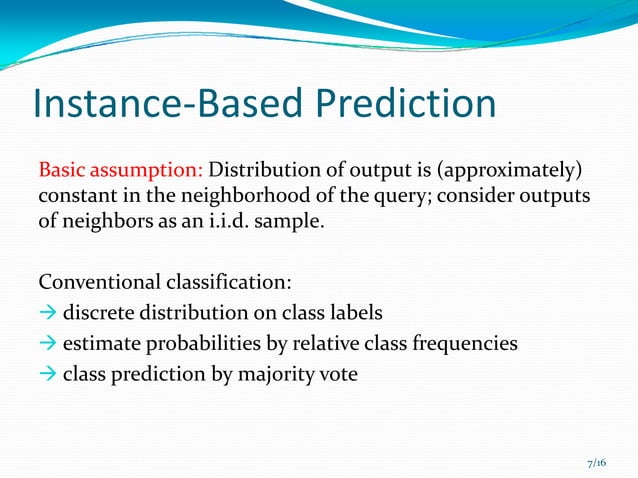 A new instance-based label ranking approach using the Mallows model | PPT