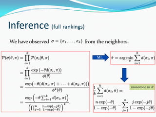 Instance based label ranking using the Mallows models | PPT