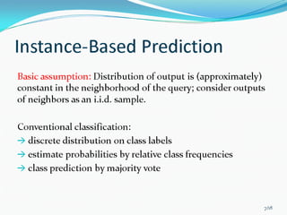 Instance based label ranking using the Mallows models | PPT