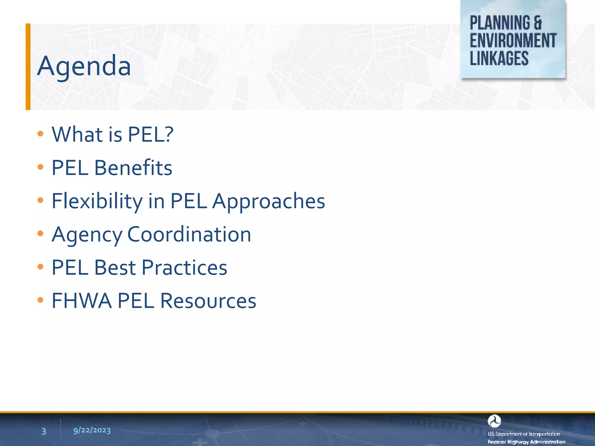 Cheng Yan, FHWA PEL Overview | PPTX