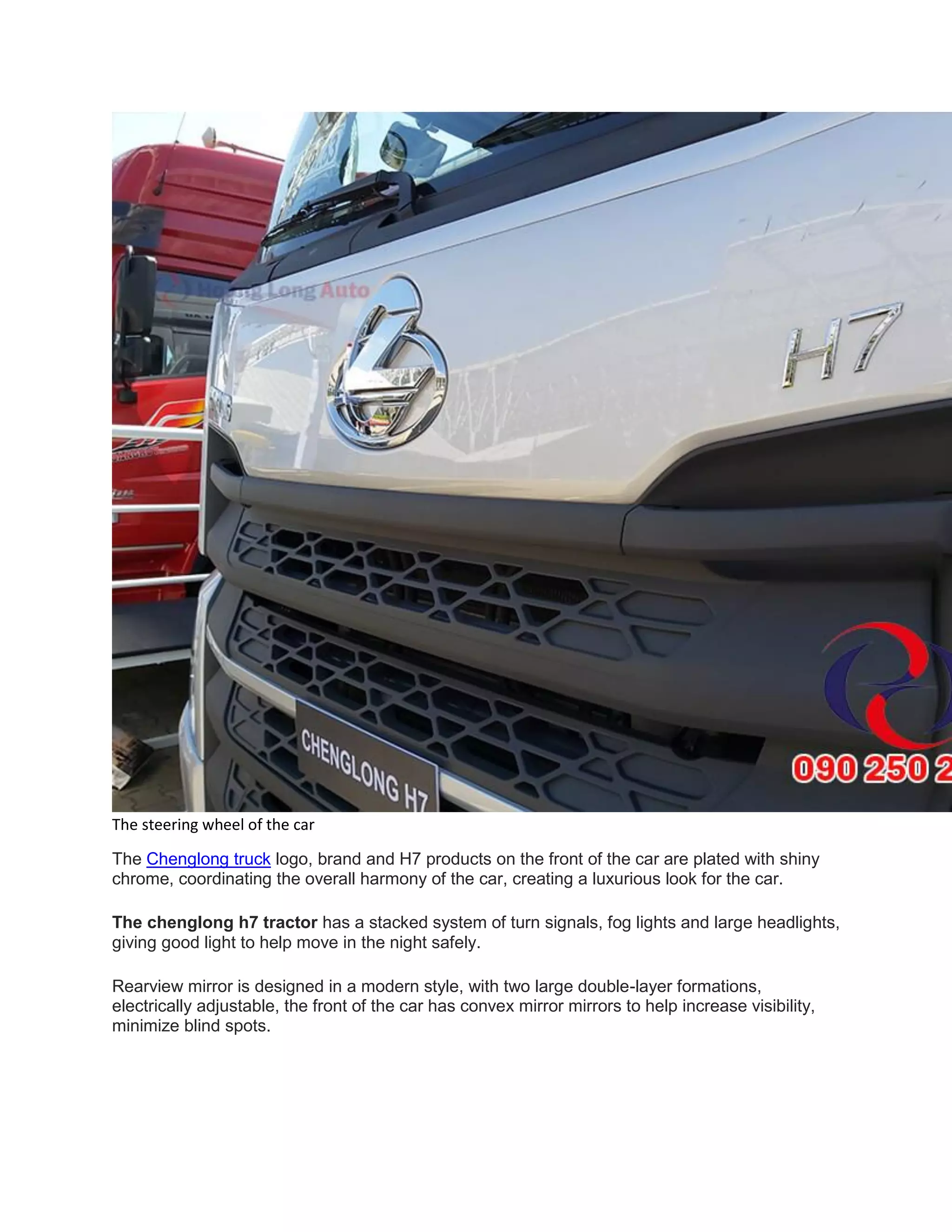 Chenglong h7 tractor truck 420 hp | PDF