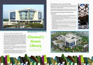 Chennai-Library-1 - Plan showing the features of it | PDF