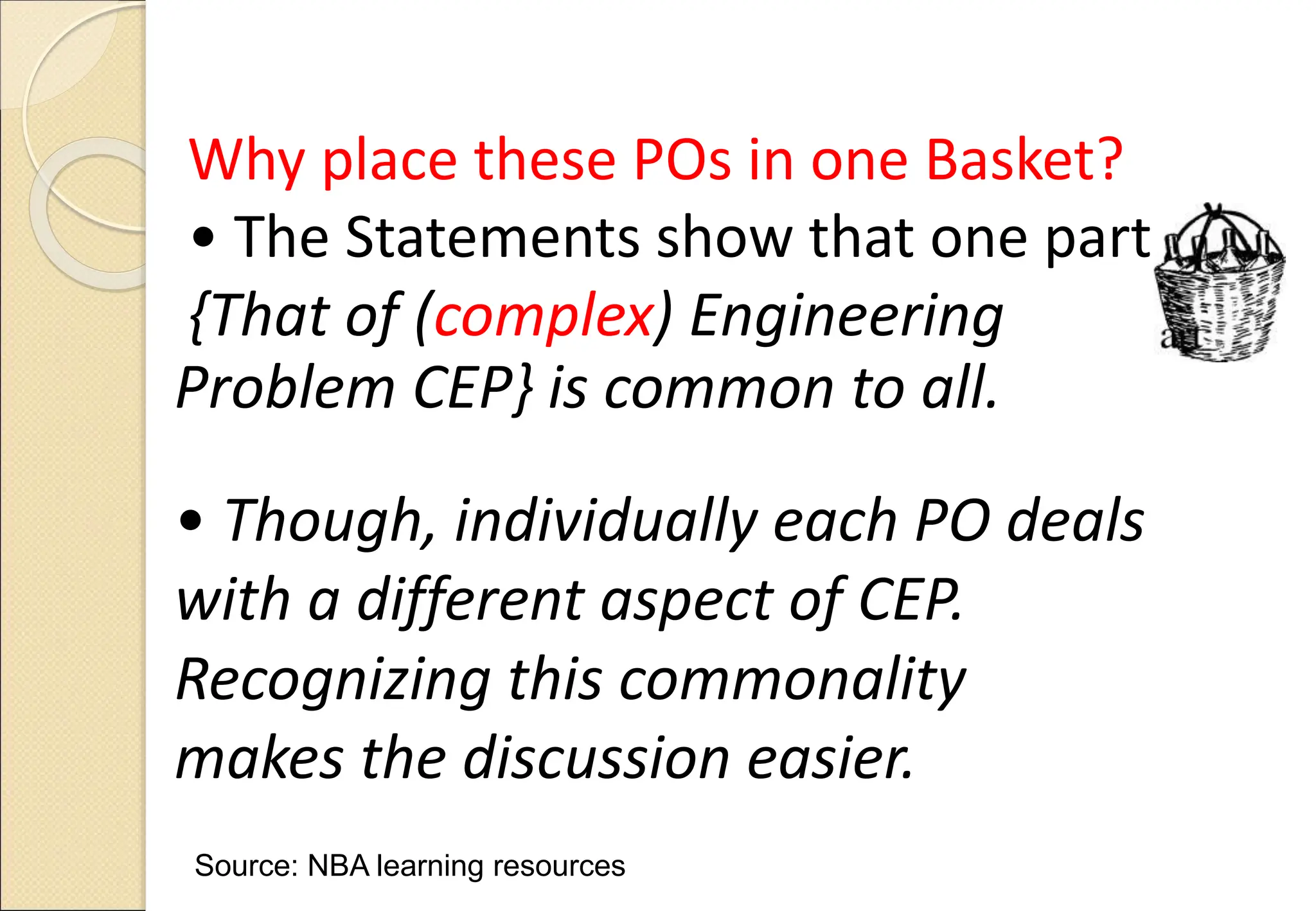 Key Components of OBE for NBA and preparing Course file | PPT