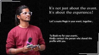 Chennai Male Emcee Kichu Emceeing Profile.pdf
