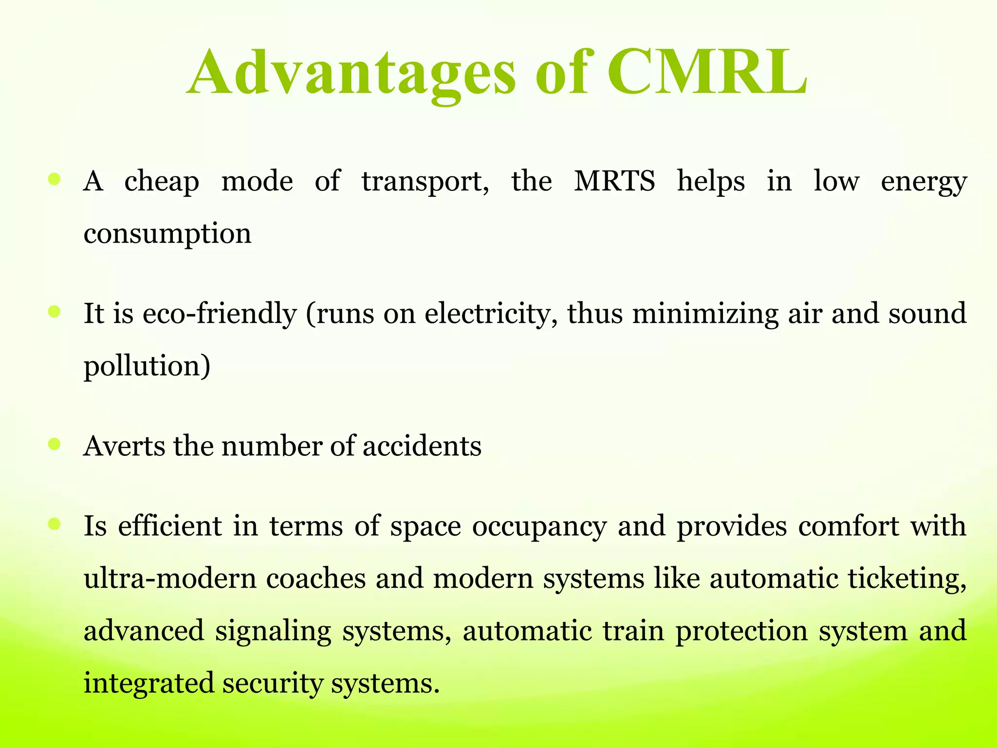 Chennai metro rail | PPTX