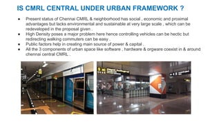 CMRL - Urban Design Analysis | PDF