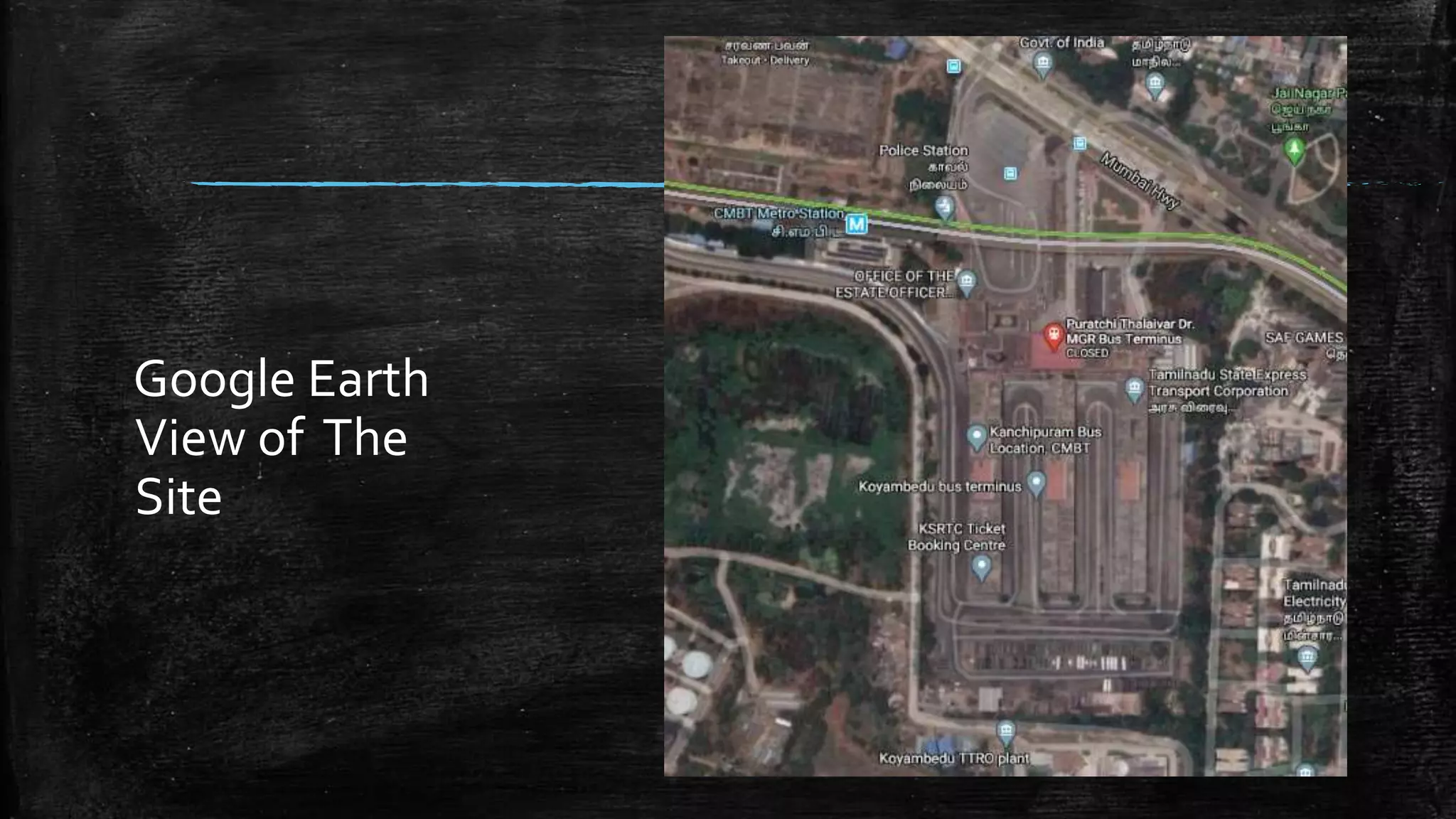 Chennai mofussil bus terminal case study | PPTX
