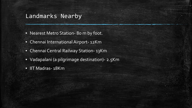 Chennai mofussil bus terminal case study | PPTX