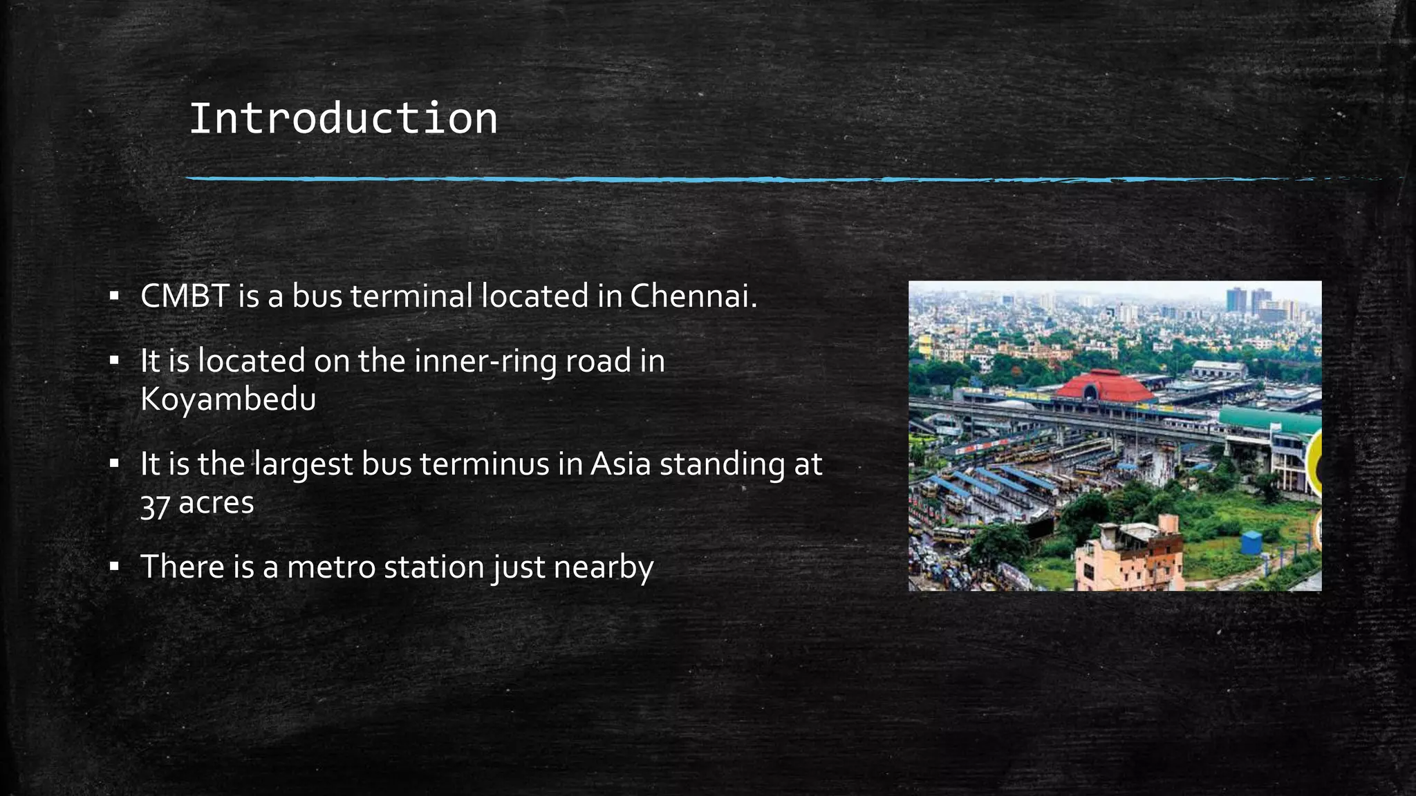 Chennai mofussil bus terminal | PDF