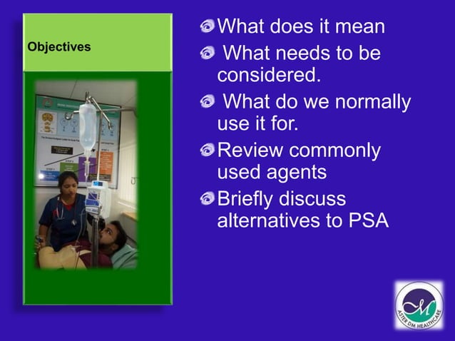 Procedural sedation in emergency medicine | PPTX | Physical Therapy ...