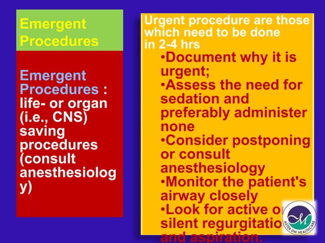 Procedural sedation in emergency medicine | PPTX | Physical Therapy ...