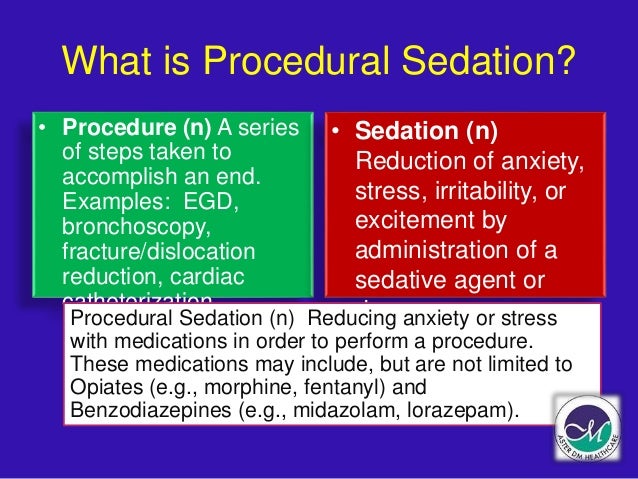 Procedural sedation in emergency medicine