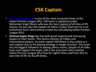 CHENNAI SUPER KINGS.pptx
