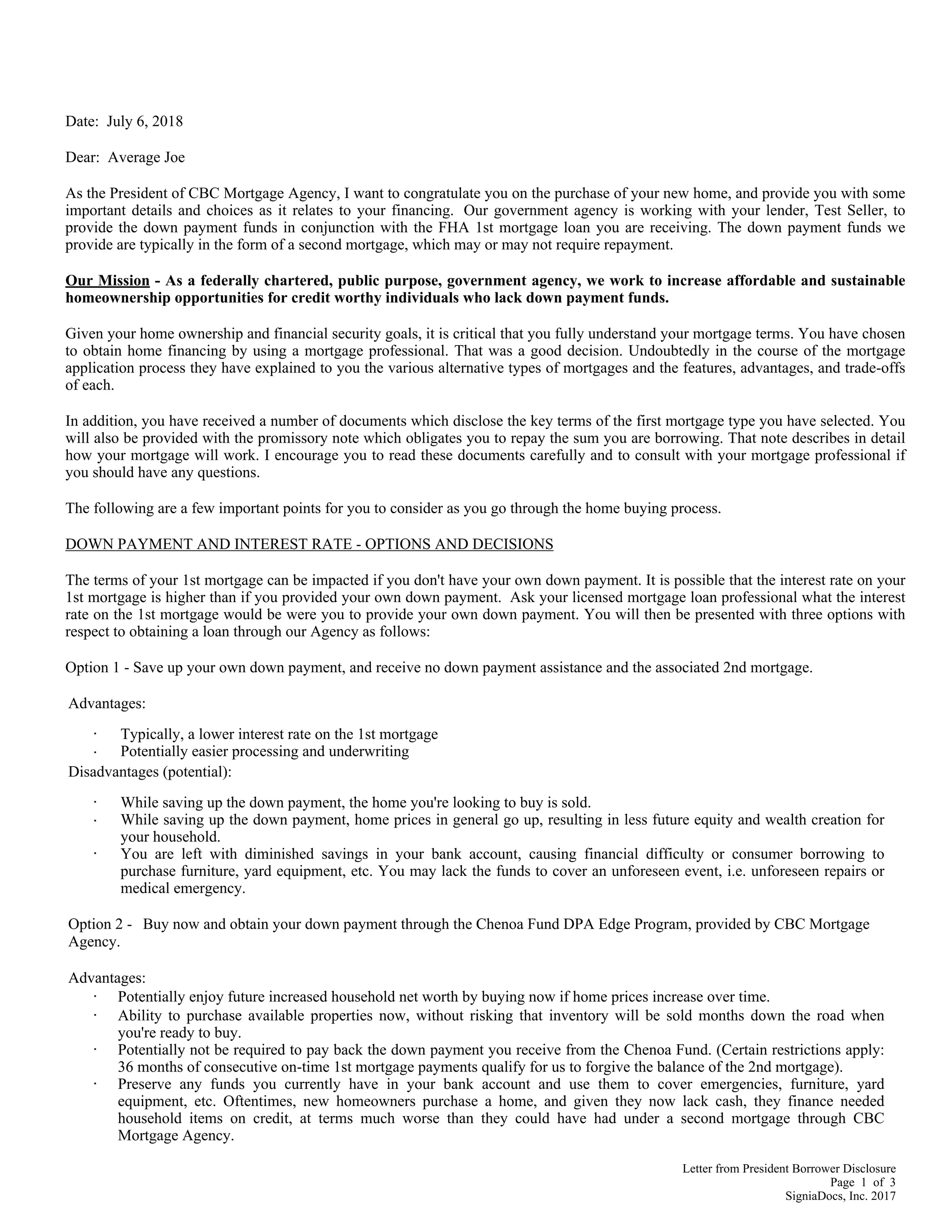 Chenoa fund-resources-sample closing-package-rate_advantage_7618 | PDF