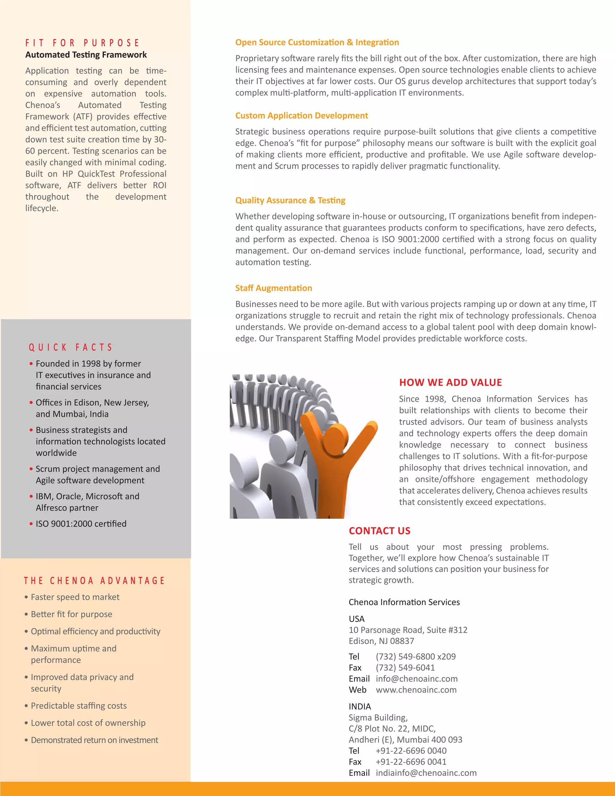 Chenoa Brochure | PDF