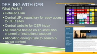 CHEO--OER -a fast and easy way to build and share courses | PPTX ...