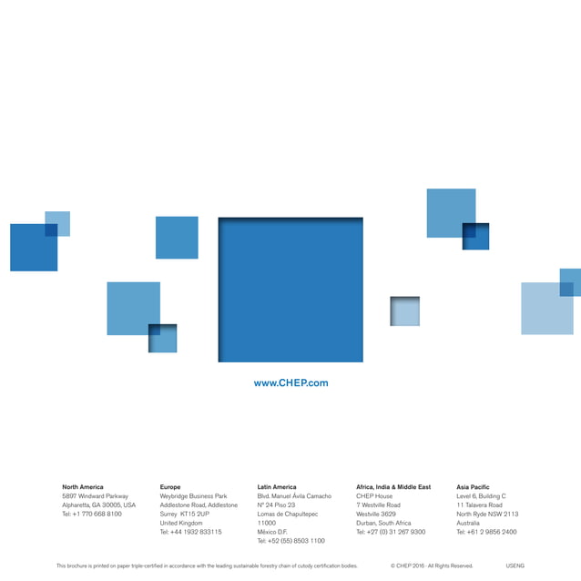 CHEP Capabilities Brochure | PDF