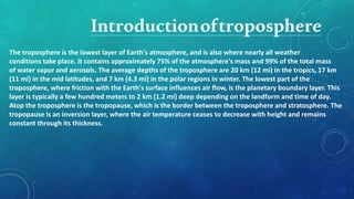 Tropospheric pollution & warming warming | PPTX | Indoor Environmental ...