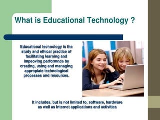 My Portfolio in Educational Technology | PPT