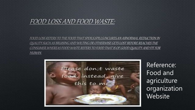 Food Waste prevention. | PPT