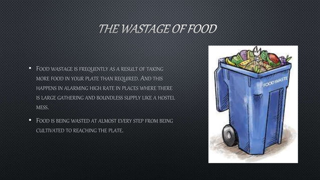 Food Waste prevention. | PPT