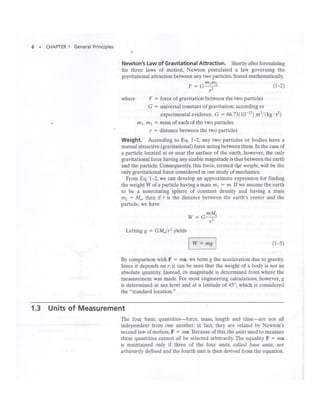 engineering mechanic chapter 1 - basic concepts in statics | PDF