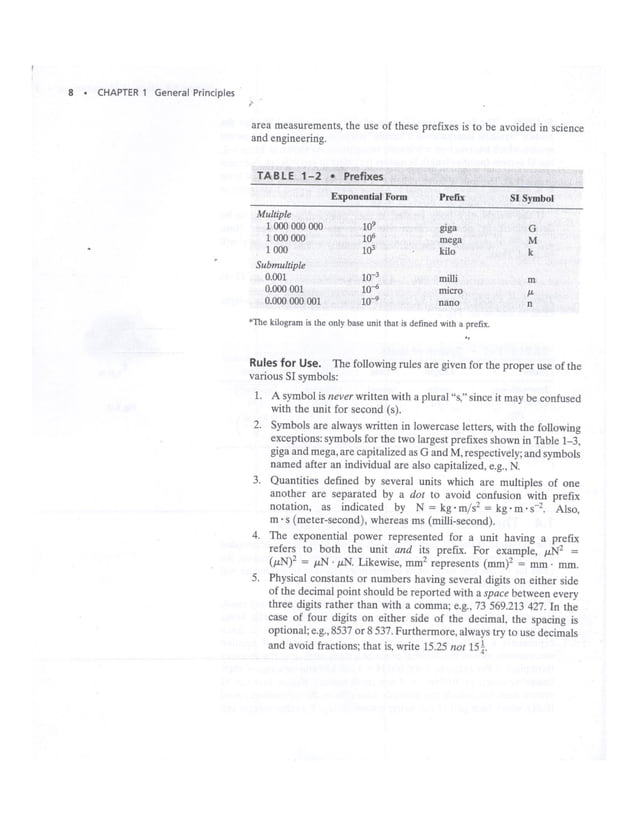 engineering mechanic chapter 1 - basic concepts in statics | PDF
